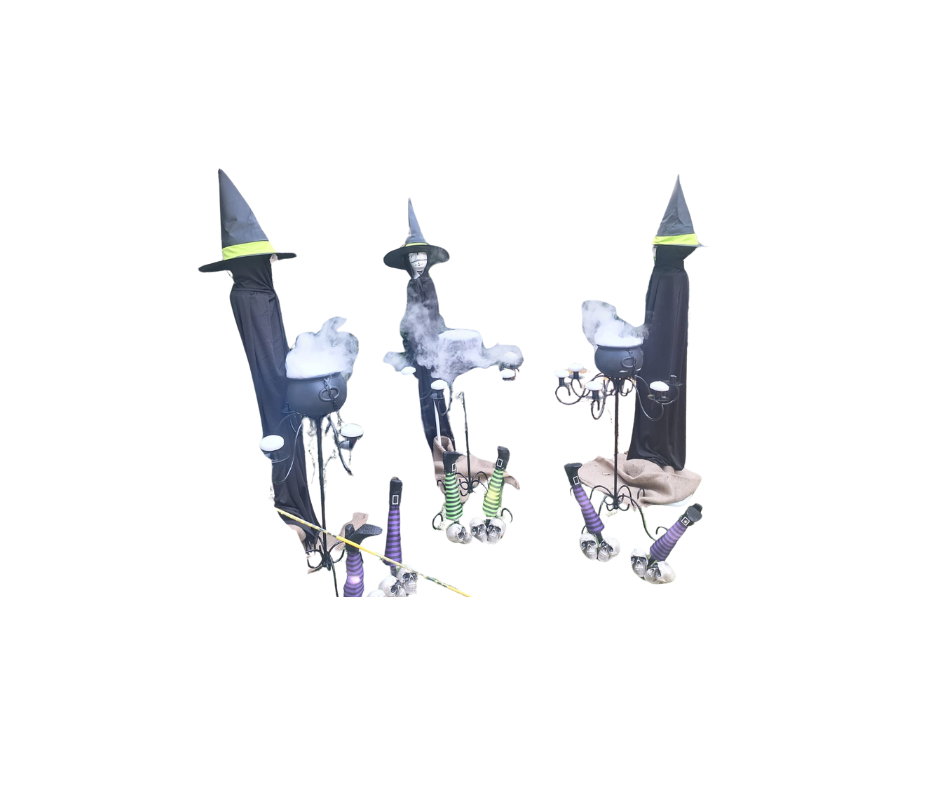 Witch Halloween area | Decor Hire by BV