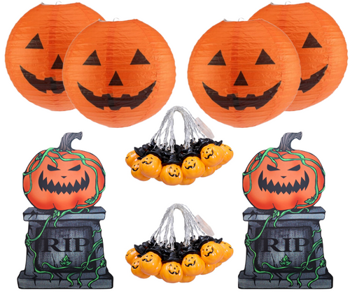 Halloween Pumpkin Combo Decor Bundle | Sandton Decor Hire