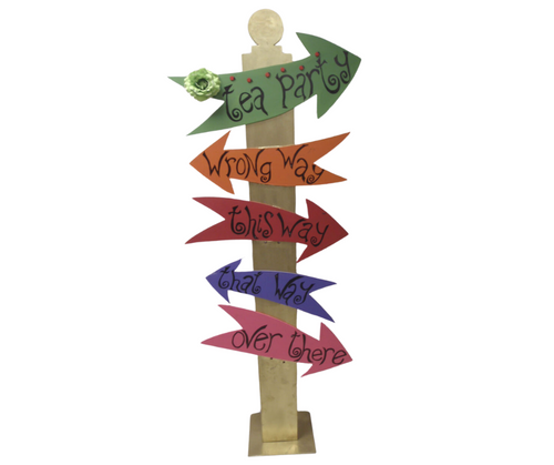 This Way, That Way Sign | Sandton Decor Hire