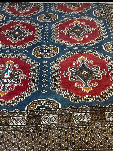 Pakistani Bokhara Silk Rug - Luxurious Finish | Rug Center