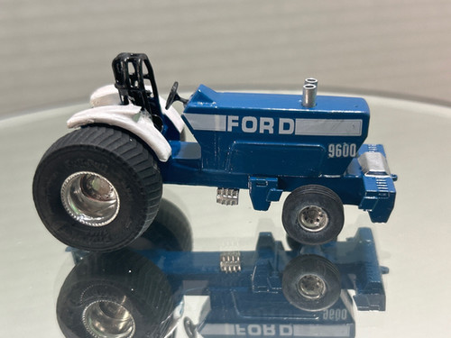 1/64 3d printed ford 9600 pulling tractor | JT Farm Toys