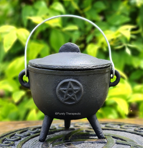 Cauldron Pentacle Pot Style | Purely Therapeutic