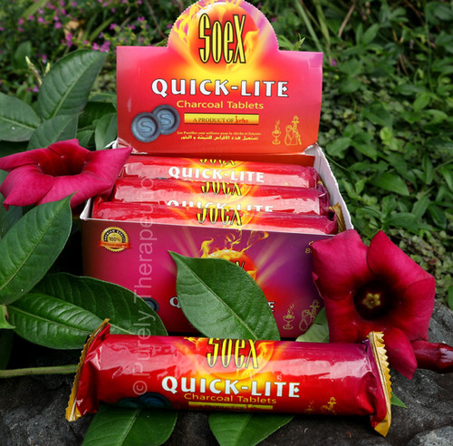 Soex Quick-Lite Charcoal Tablets~Pack of 10 Tablets | Purely Therapeutic