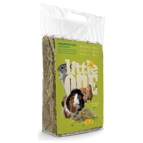 Little One Mountain hay with dandelion