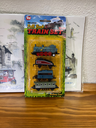 Die-Cast Pull Back Train Set | BCHS