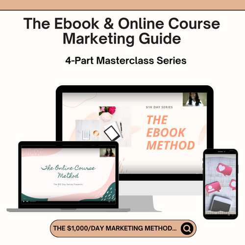 The $1K Launch Method: Create & Sell Your First Ebook or Online Course | Nataleh Nicole