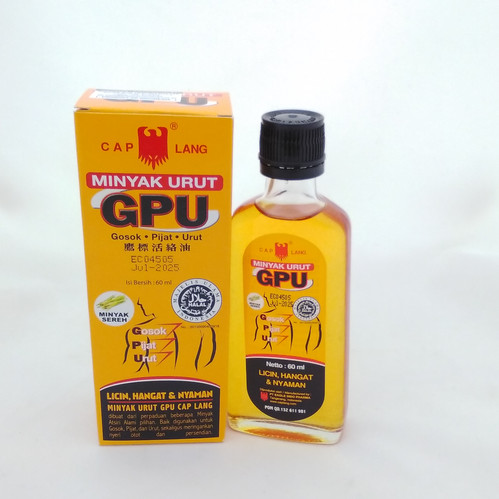 CAP LANG Liniment Oil GPU 72x60ml (Minyak Urut) | goldensun