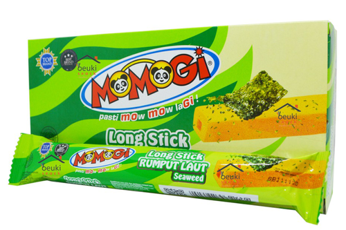 MOMOGI Corn Sticks - Seaweed Flavour | goldensun