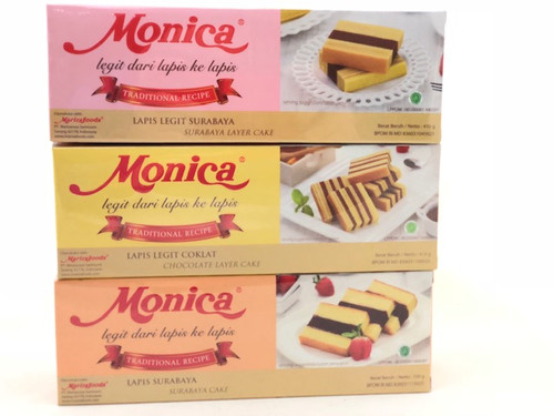 MONICA Layer Cakes 10x410g - Variants | goldensun