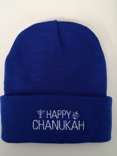 Chanukah Toque - Royal Blue | Chabad of Georgina