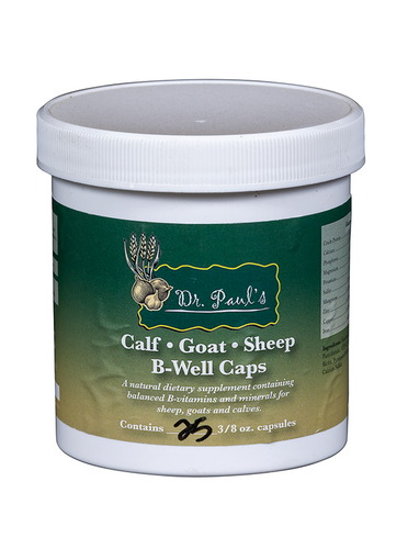Calf/Goat/Sheep B-Well Caps | Dr. Paul's Lab