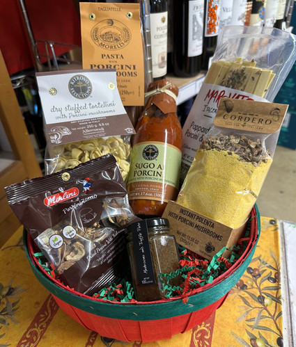 Porcini Mushroom Lovers Gift Basket | simpatico