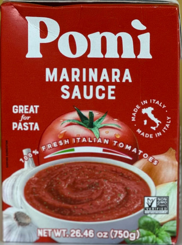 POMI Marinara Pasta Sauce | simpatico