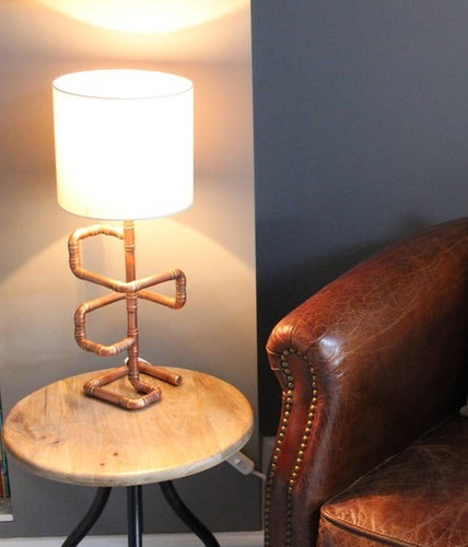 COPPER PIPE TABLE LAMP | Remake Company
