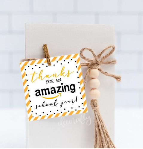 Thanks For Amazon School Year Tags Digital Dee Crafty