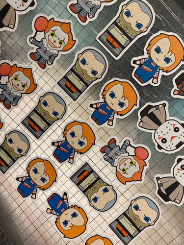 Horror Halloween Toppers | Dee Crafty