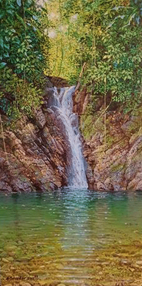 Commission Original Art by Karen Sylvester