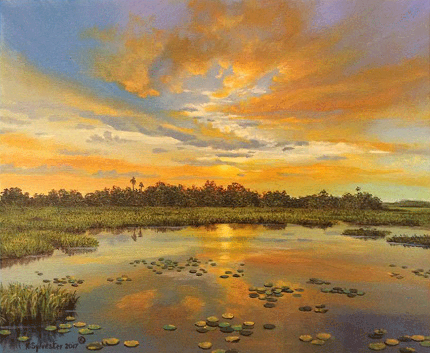 Commission Original Art by Karen Sylvester