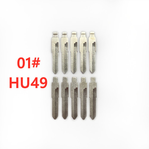 #01 Replacement Car Key Blade LISHI HU49 For VW Volkswagen Golf Santana ...