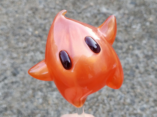 Orange Luma Mario Galaxy | fluxtidedesigns