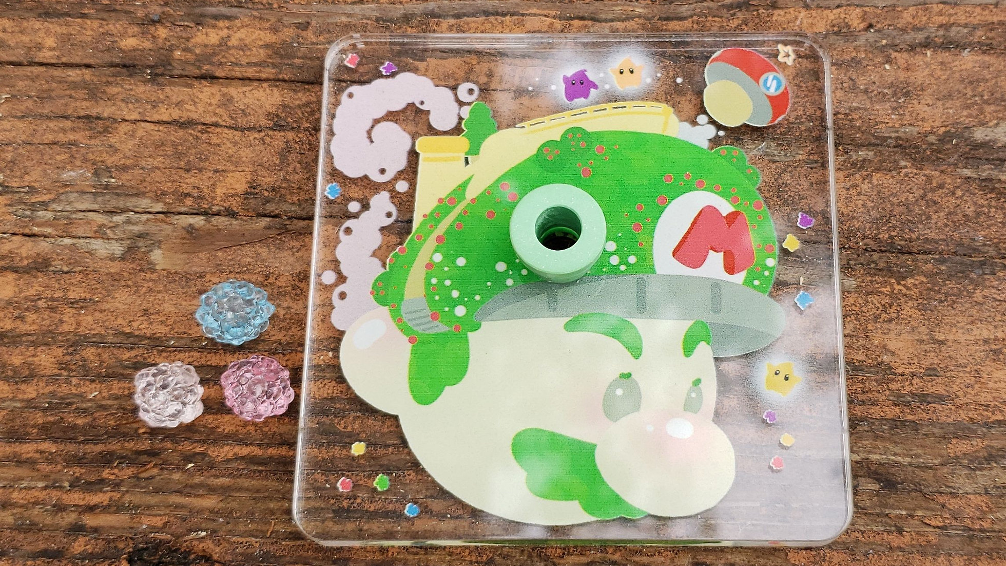 Red Luma Mario Galaxy | fluxtidedesigns