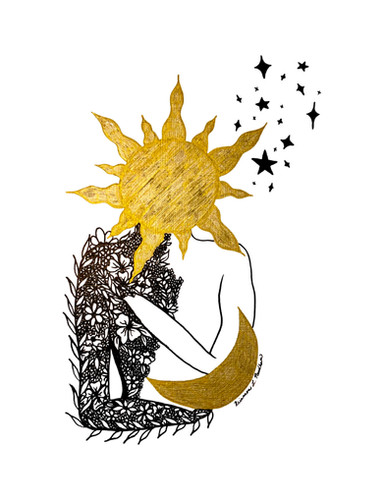 One With The Sun (Print) | Rhiannon Needham