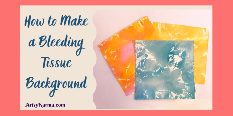 Tissue Color-Bleed Background Technique