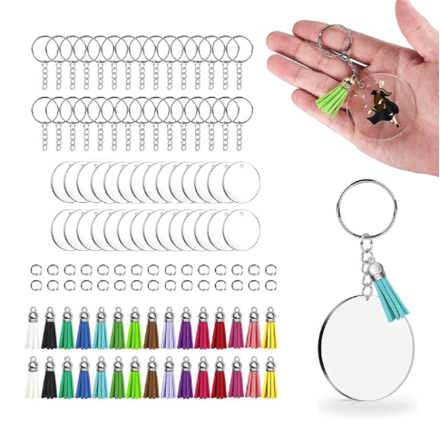 Create Stunning DIY Keychains: Resin & Stickers Tutorial