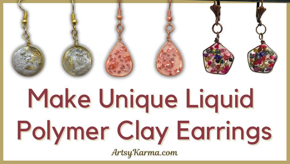 Create Stunning DIY Polymer Clay Earrings with a Unique Transparent Clay