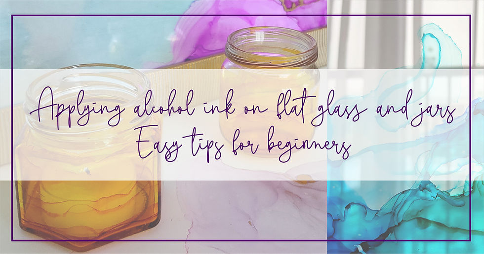 Mastering the Art of Alcohol Ink on Glass: 26 Projects + Tips