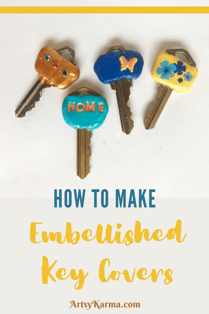 DIY Clay Key Covers: Step-by-Step Guide | Artsy Karma