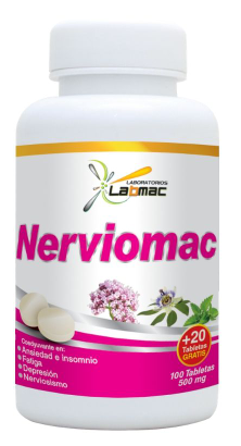 NERVIOMAC 500 MG TAB X 120 | Farmacia