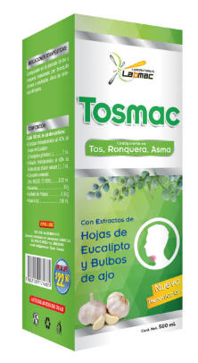 TOSMAC JARABE 500 ML | Farmacia