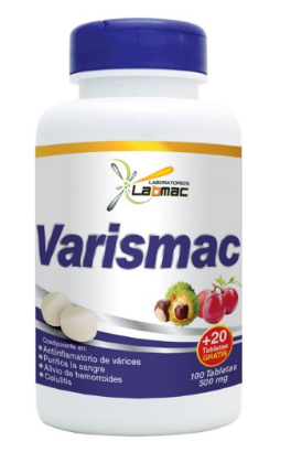 VARISMAC 500 MG TAB X 120 | Farmacia