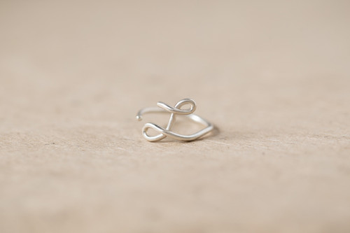 ChatterRing I-L Silver ring | intzuitionjewelry