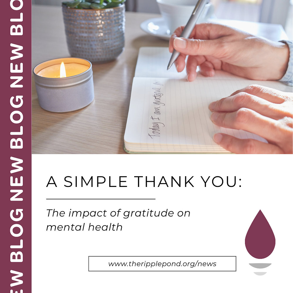 A simple thank you: The impact of gratitude on mental health