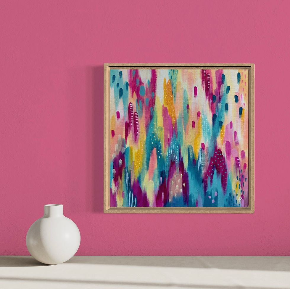 Pop Princess [12”x12”] | Goddess of Paint