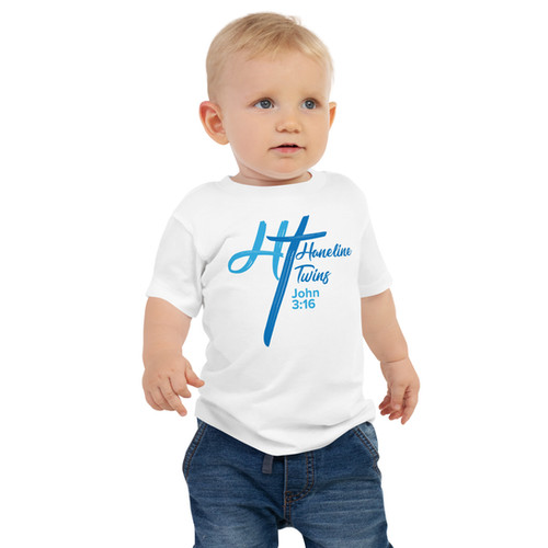 Haneline Twins Baby Jersey Short Sleeve Tee | Haneline Twins 1