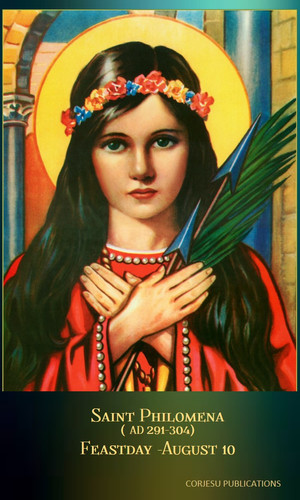 PRAYER CARD-St Philomena 2 | kolbepublications