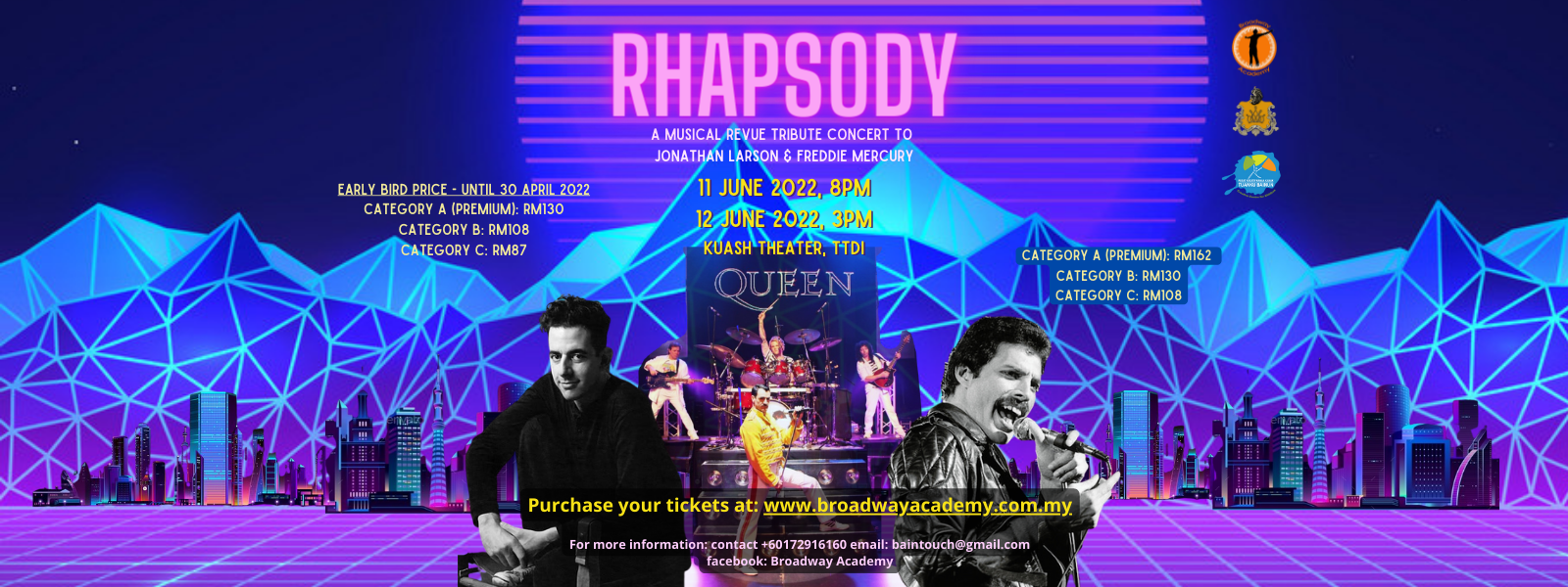 RHAPSODY: A Musical Revue Tribute to Jonathan Larson & Freddie Mercury ...