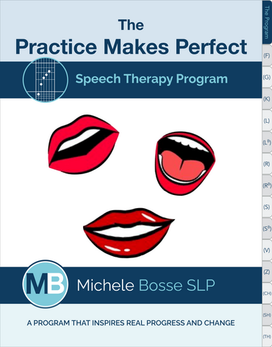 Practice Makes Perfect Speech Therapy Program Book - Digital Version ...