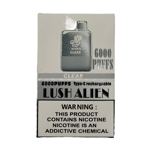 Lush Alien | Disposable Vape | 6000 Puffs | 15 mL | 5% Nicotine | All ...