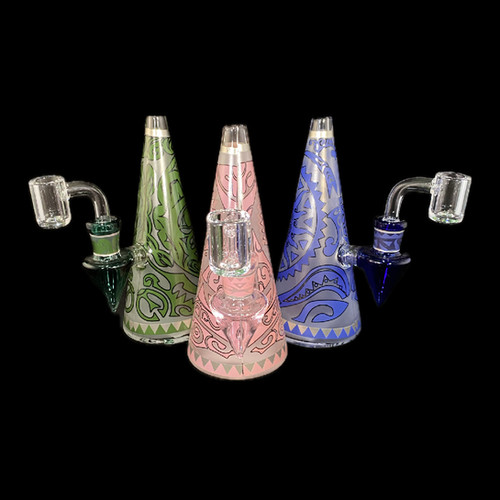 Cone Dab Rig | 6 Inches | All Stop Smoke Shop