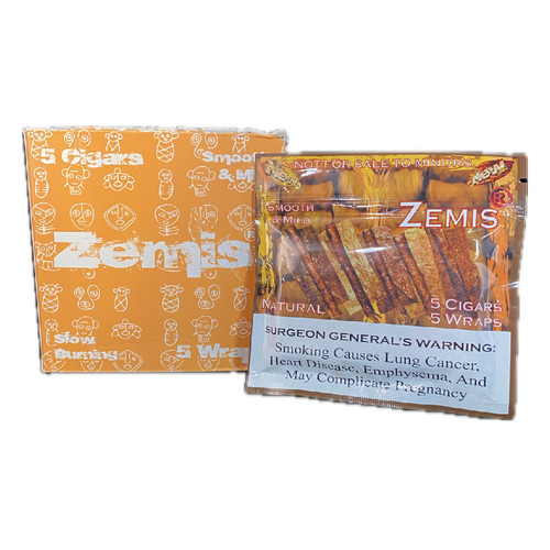 Zemis | Cigars + Wraps | 5 ct | All Stop Smoke Shop