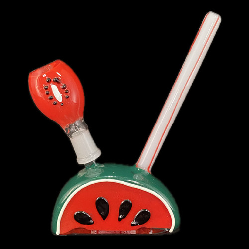 Watermelon Bong | 6.5 Inches | All Stop Smoke Shop