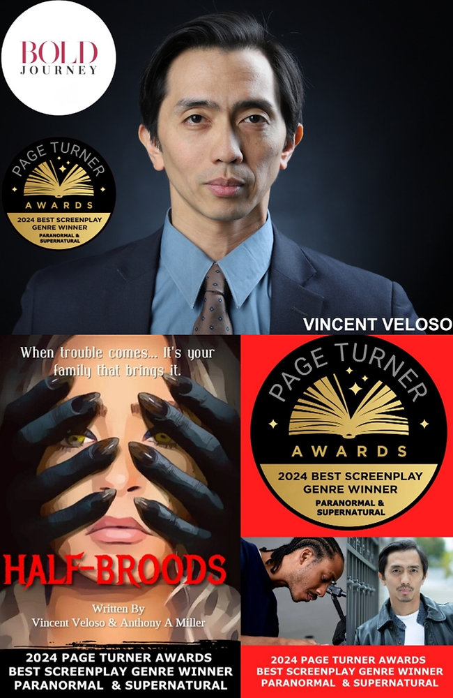 "Half Broods" by Vincent Veloso & Anthony miller wins 2024 Page Turner ...