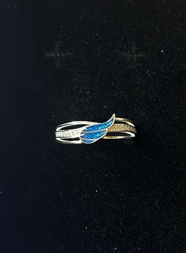 Angel wing silver ring | My Site