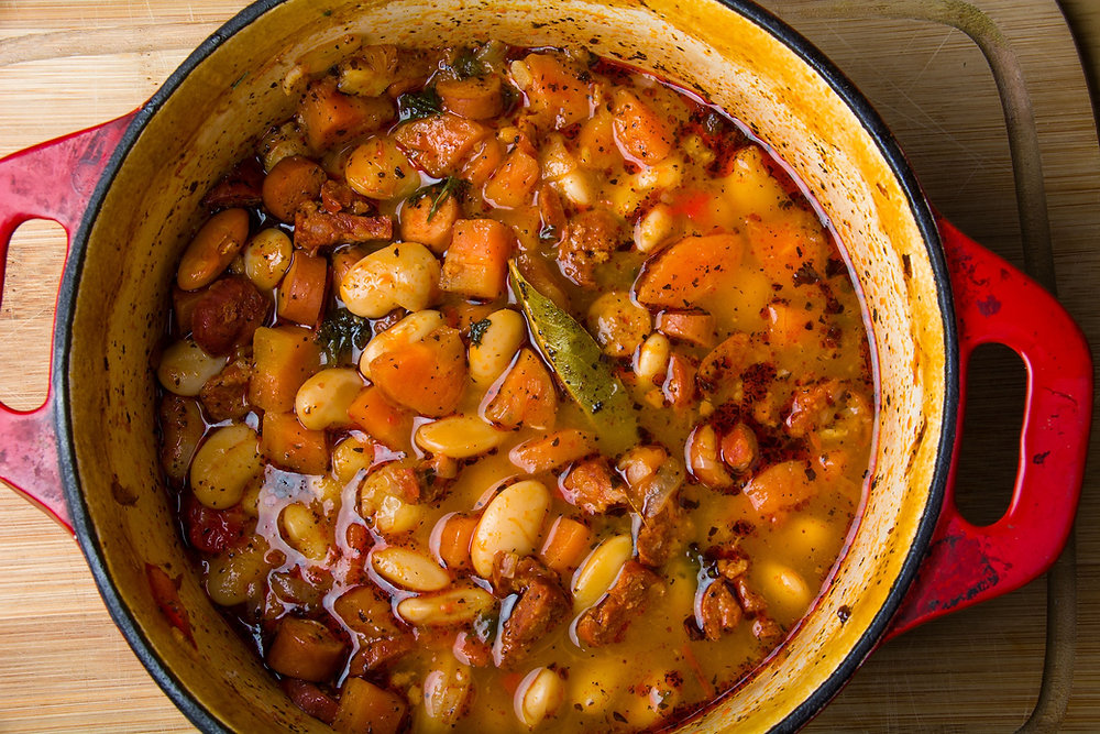 Warming Sausage and Butter Bean CasserolePrimal Cut