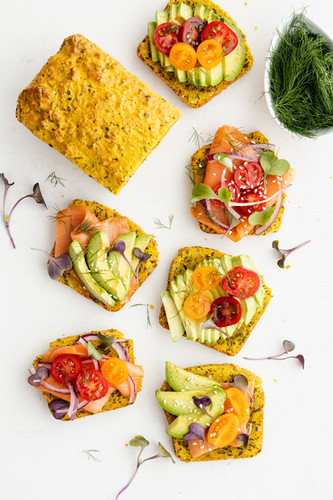 Turmeric & Hemp Bread - 100% Natural, Gluten Free | Primal Cut