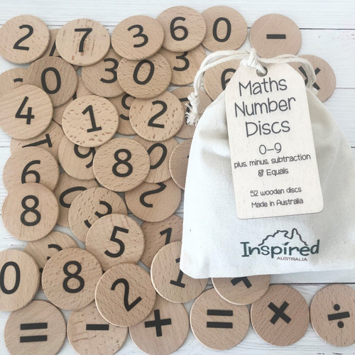 Math Learning Discs | Ellie Boom & Co